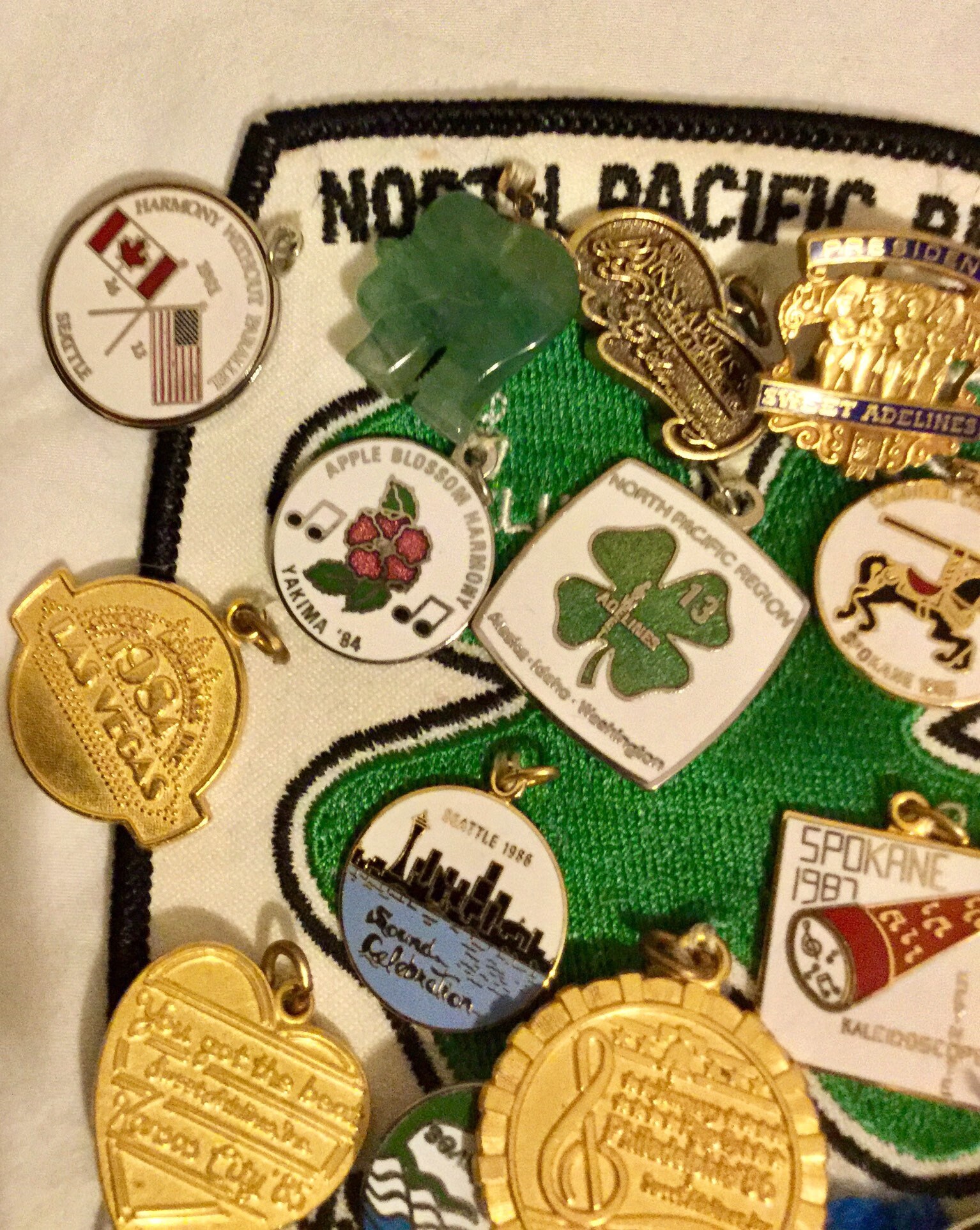 Vintage Sweet Adelines Singing Club - Collectible Patch, Charms & Pins ...