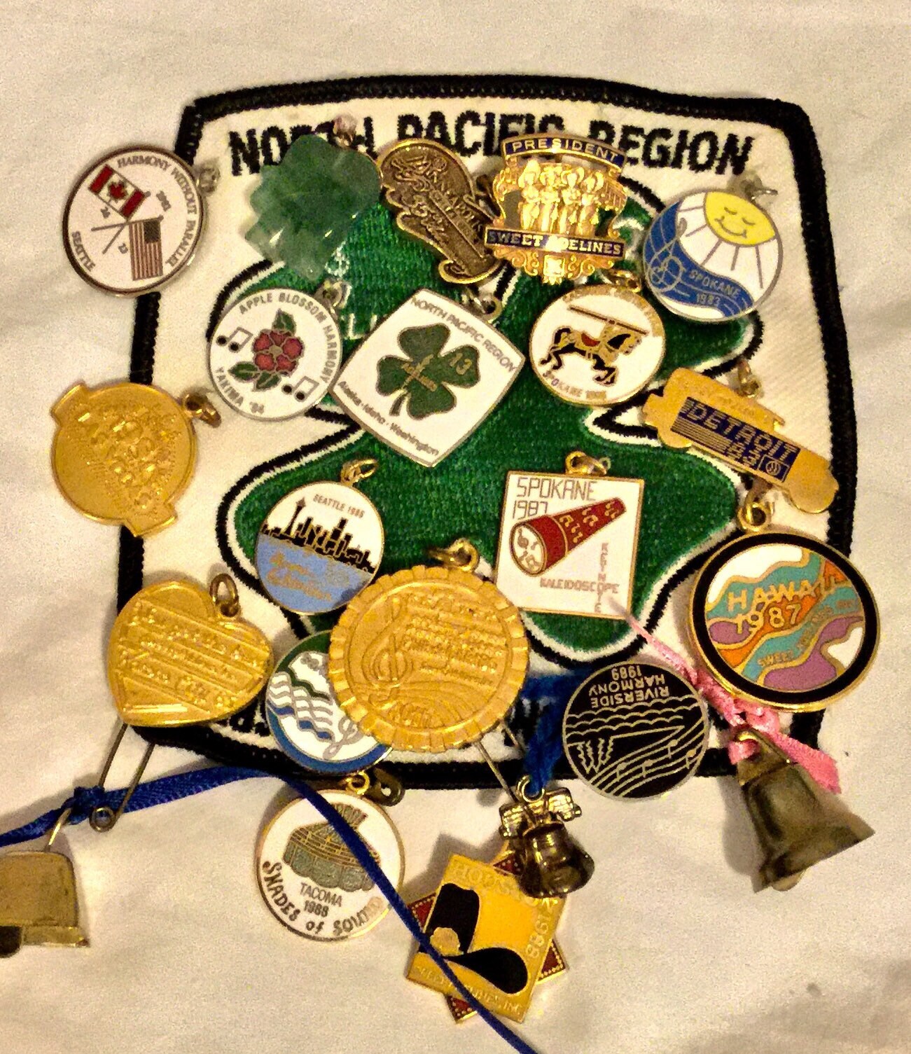 Vintage Sweet Adelines Singing Club - Collectible Patch, Charms & Pins ...