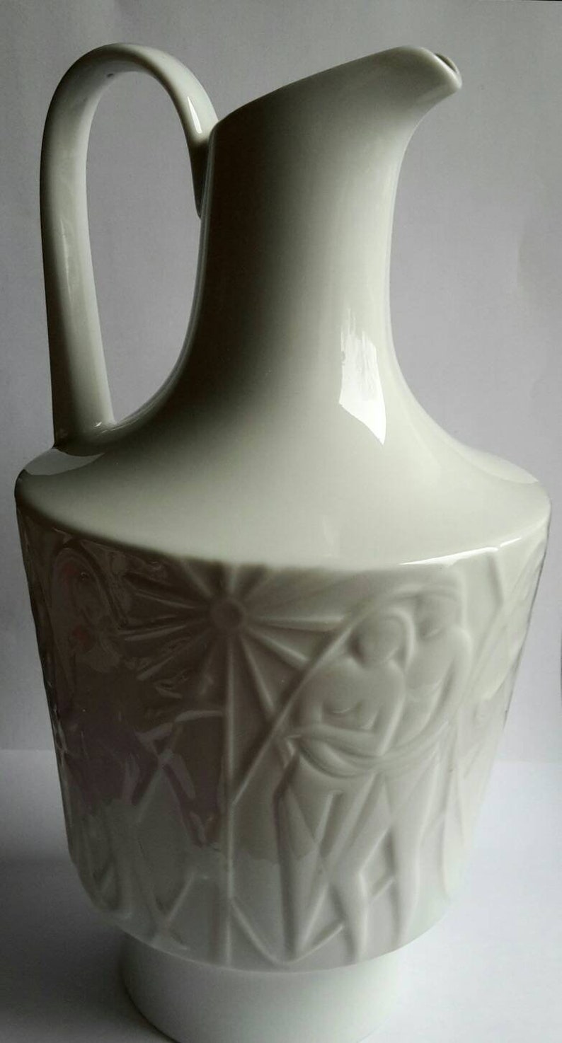 Porzellan Vase Edelstein Bavaria Design by Kurt Wendler - Etsy.de