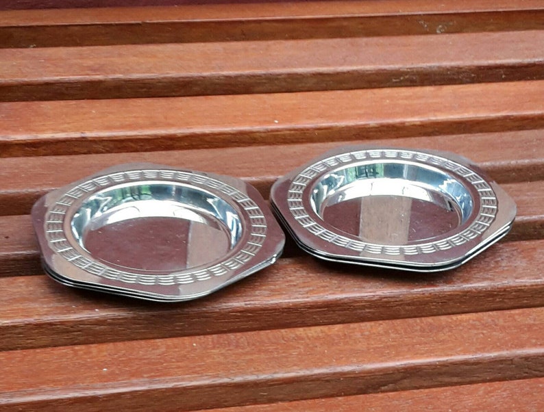 Untersetzter Edelstahl von 3Plus Solingen 70er Jahre | Etsy