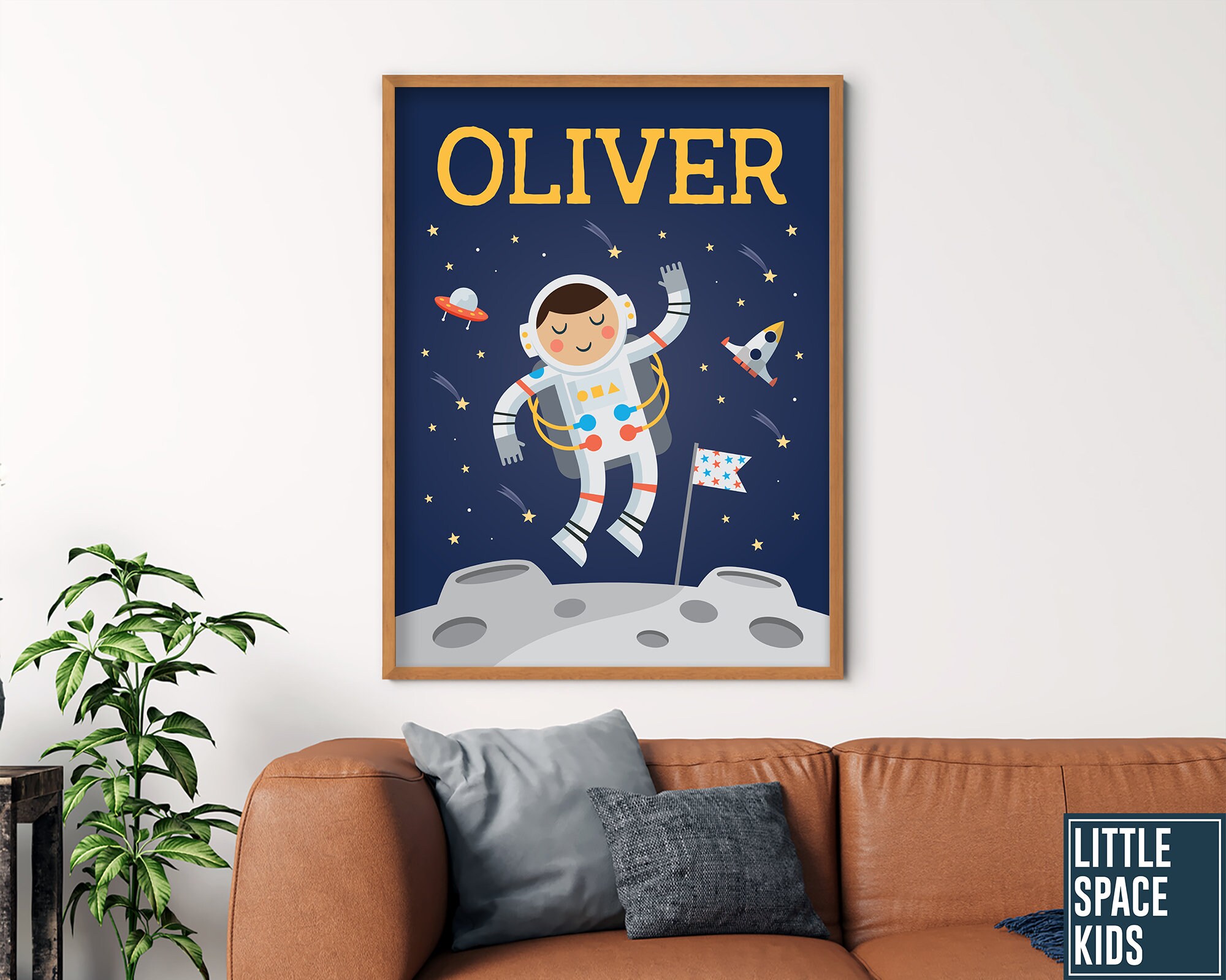 Astronaut Prints Astronaut Poster Astronaut Wall Art Space | Etsy