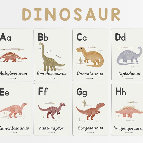 Alphabet Flashcards - Etsy