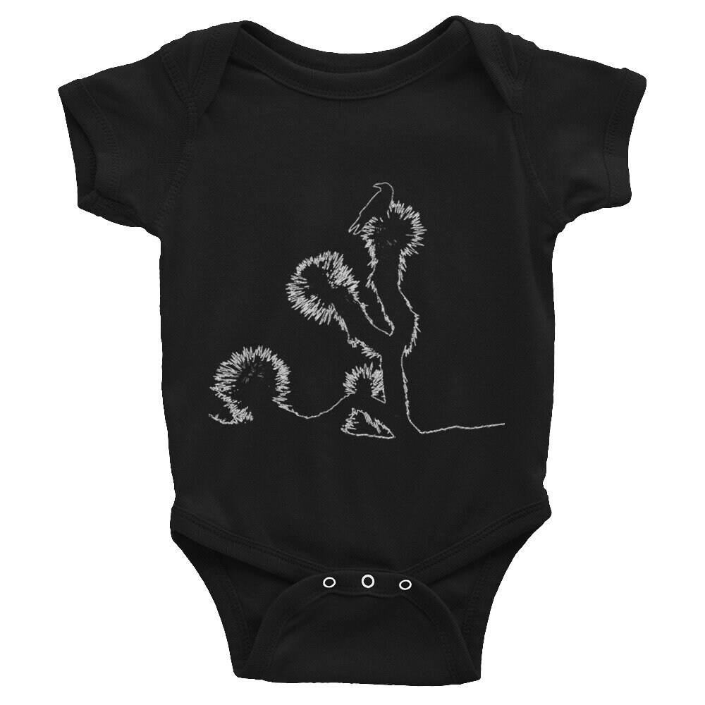 Raven on Joshua Tree Baby Infant Bodysuit - Etsy