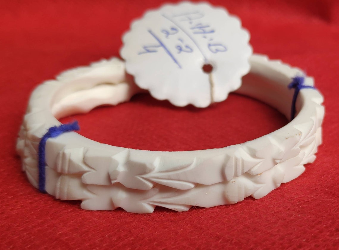 Bengali White Conch Bangles Shankha Handmade Handcrafted Conch | Etsy