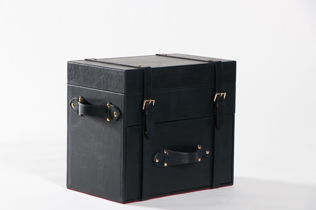 Leather Wine Case Mini Bar for Luxury Outing and Gifting - Leather ...