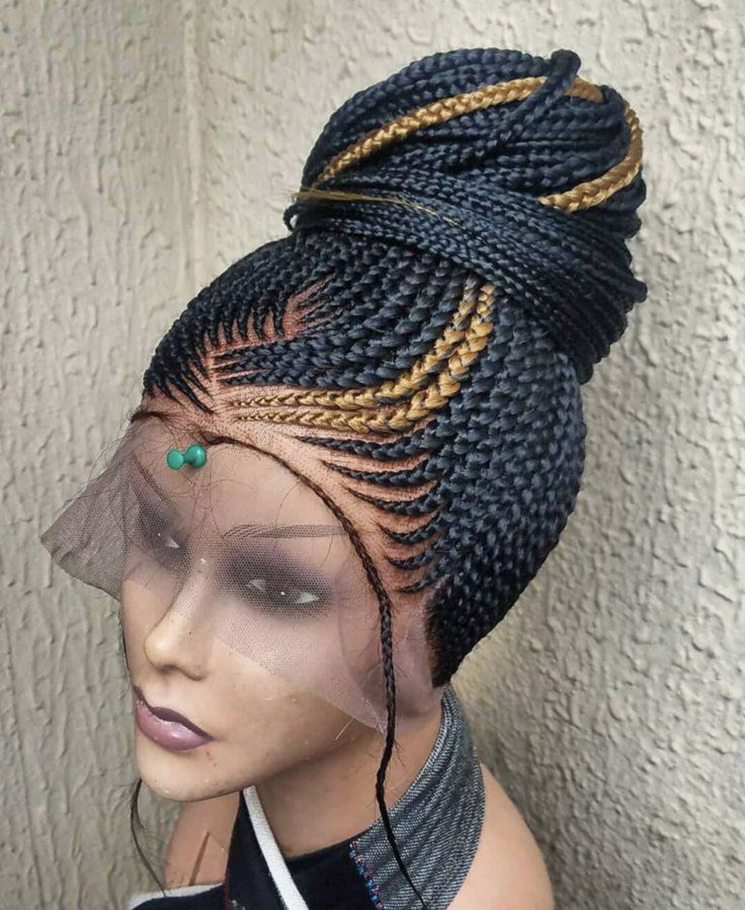 Chuku Braids,braid,braided Wig,faux Logs Wigs,wigs for Black Woman ...