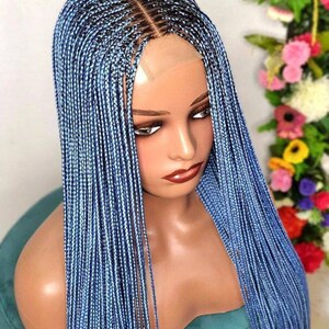Knotless Braids,braid,braided Wig,faux Logs Wigs,wigs for Black Woman ...