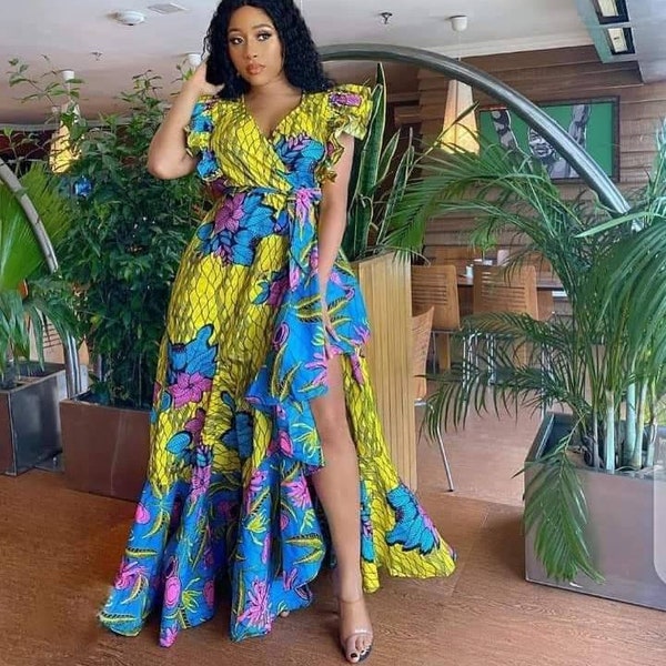 Ankara Summer Dress - Etsy