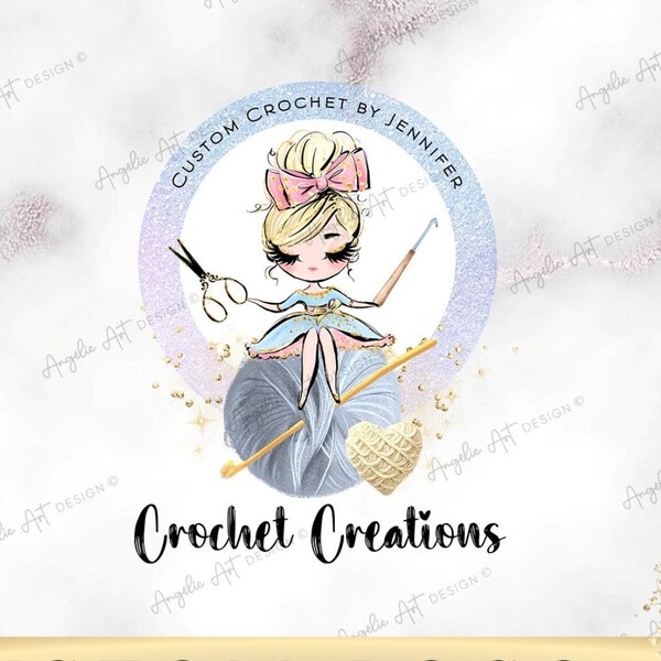 Crochet Logo Design - Etsy