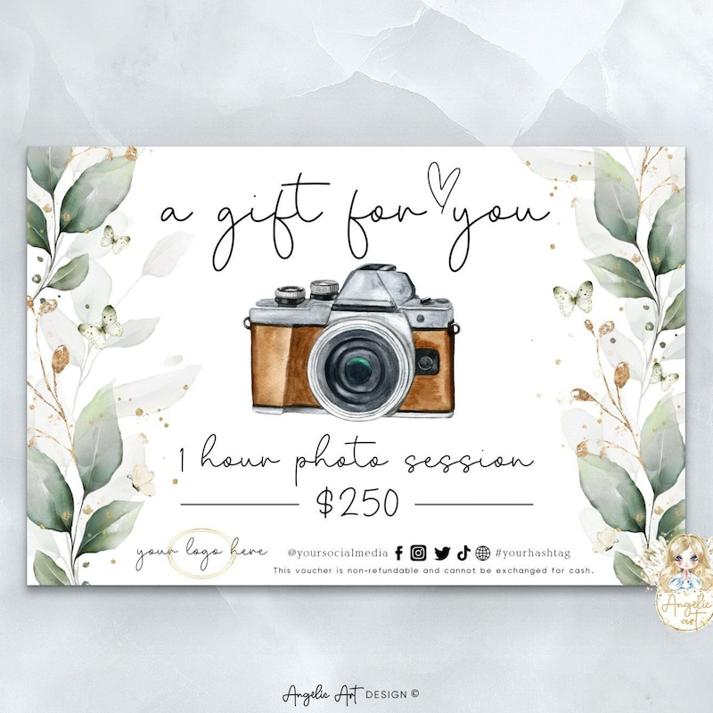 Digital Photoshoot Voucher - Etsy