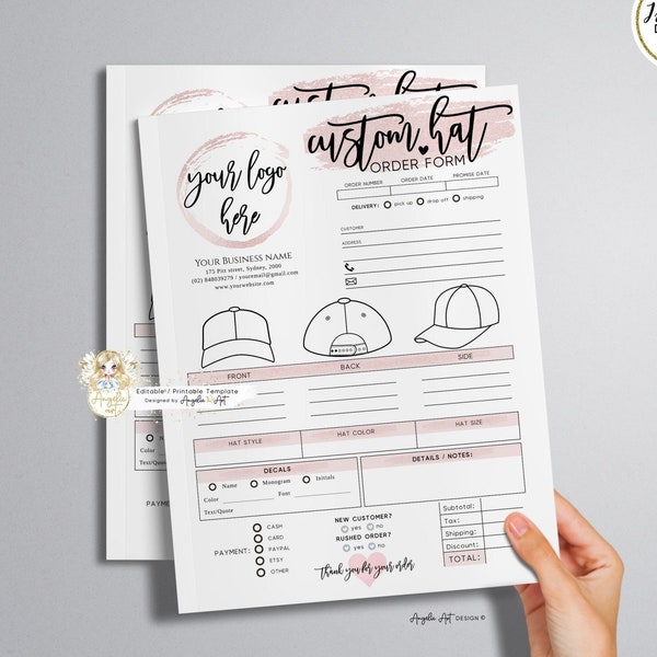 Hat Patch Template - Etsy