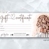 Cookie Gift Certificate Template Bakery Sweets Gift Voucher Editable ...
