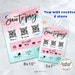 MINT Pink Scan to Pay Template, Teal Rosegold Glitter Payment Sign, QR ...