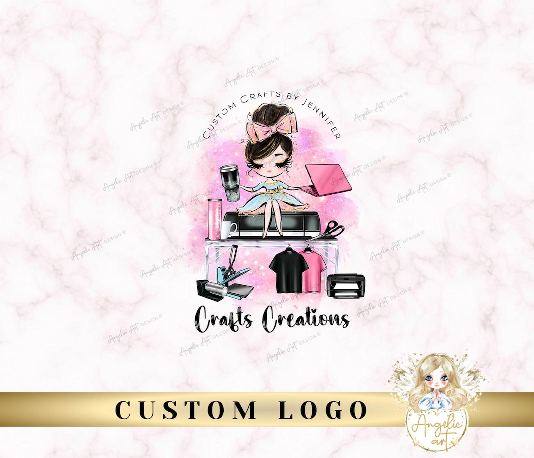 Crafter Business LOGO, Crafter Custom Editable Logo Template, Craft ...