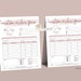 ROSY Rose Gold Custom Order Form Template, Modern Printable Order Form ...