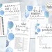 Blue Balloons Baby Shower Games Bundle Download Baby Boy Shower ...