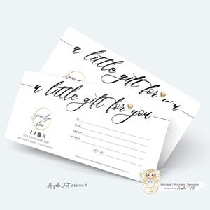 Modern Editable Printable Gift Certificate Template Simple Editable ...