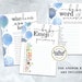 Blue Balloons Baby Shower Games Bundle Download Baby Boy Shower ...