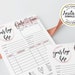 ROSY - Rose Gold Order Form Template, Modern Printable Order Form ...