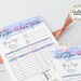 AURORA - Pastel Custom Order Form Template EDITABLE Modern Printable ...