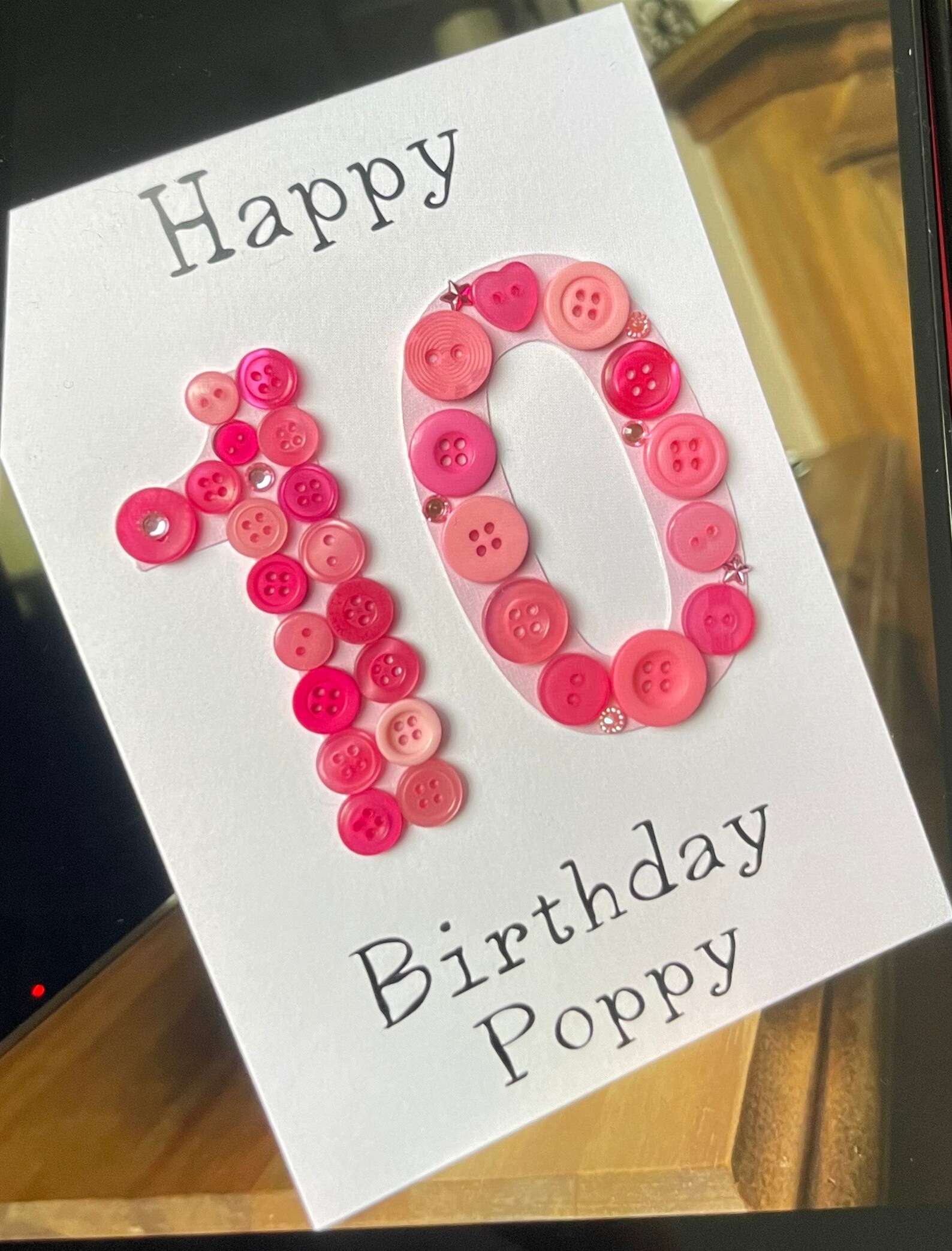 Happy 10th Birthday Card Personalised 10th Birthday Card - Etsy UK