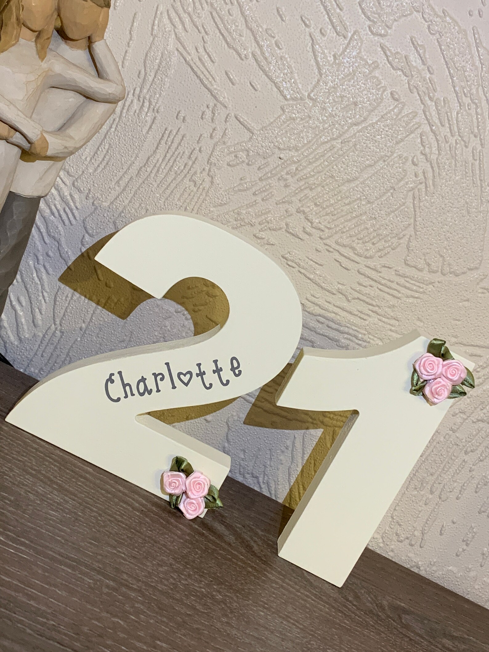 Personalised Free Standing Wooden Numbers Wooden 21st for - Etsy UK
