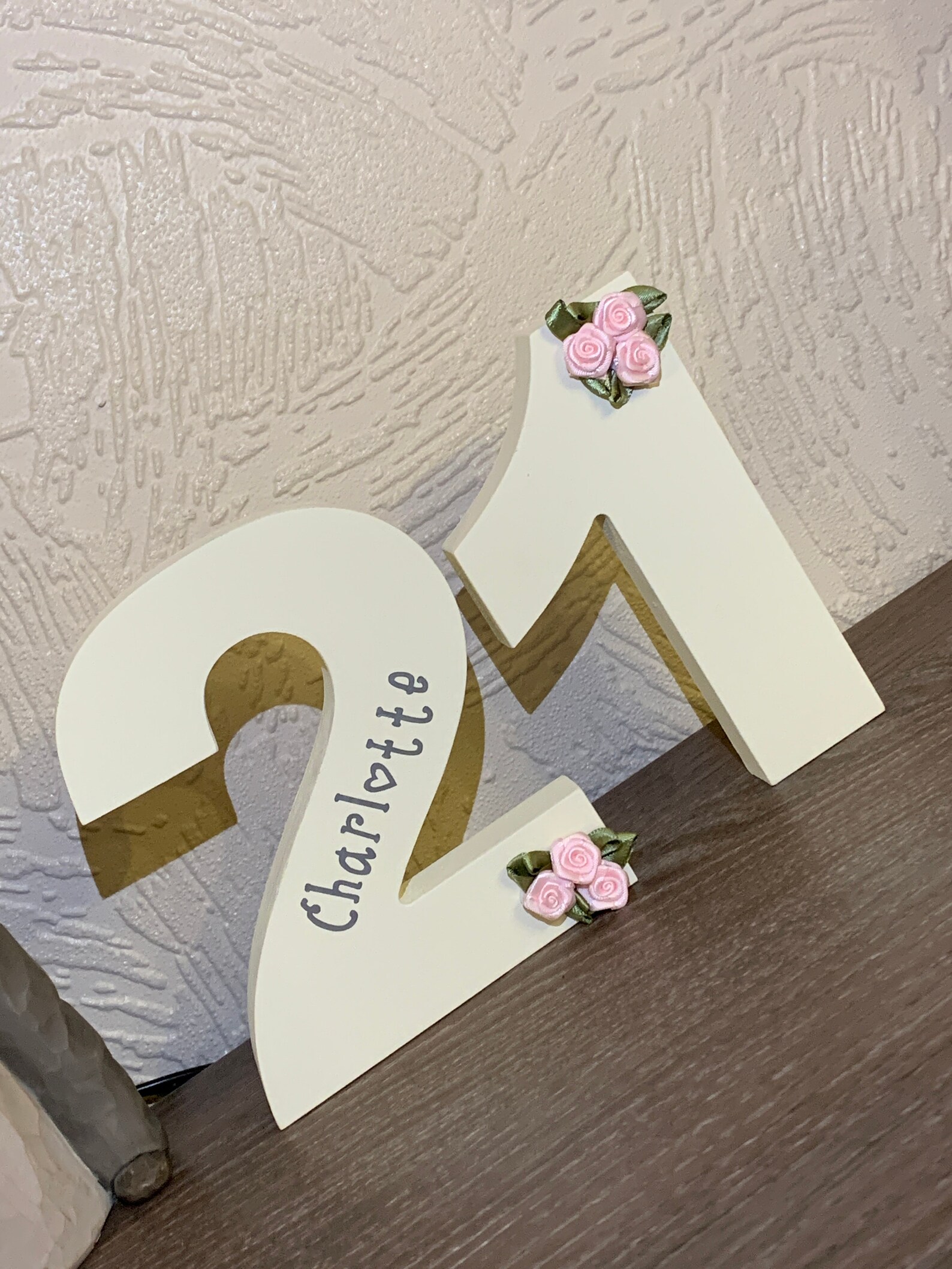 Personalised Free Standing Wooden Numbers Wooden 21st for - Etsy UK