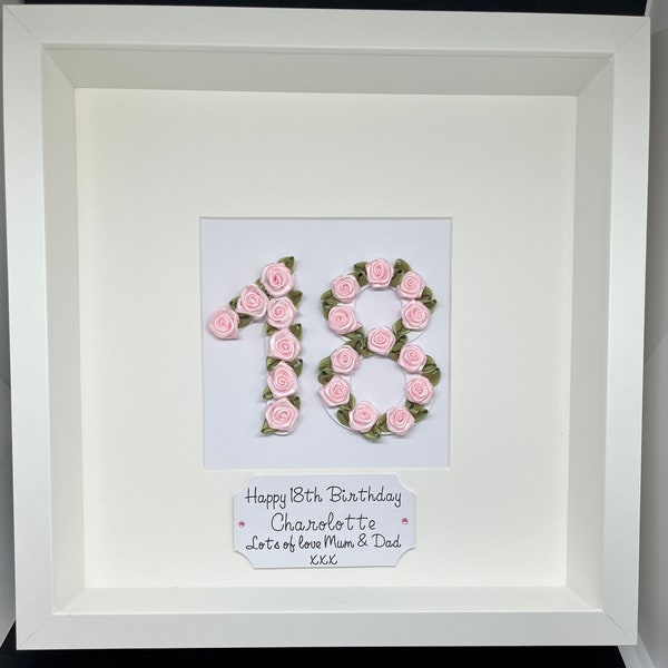 Personalised Box Frame - Etsy UK