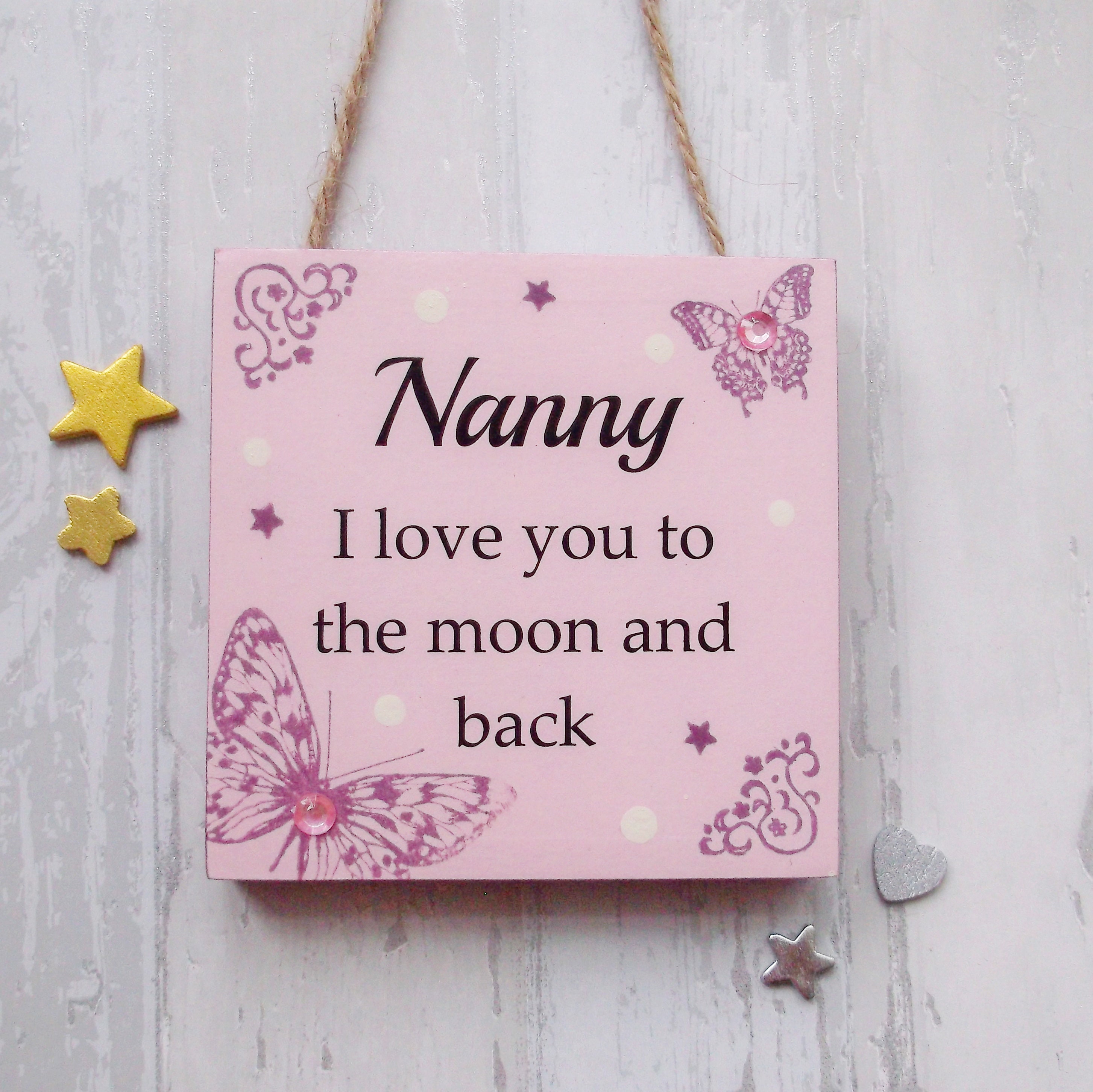 Card I Love You Nanny