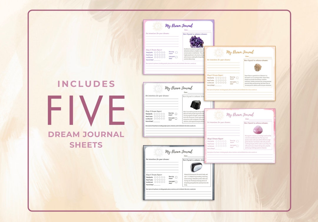 My Dream Journal Featuring Information on the Best Crystals to Enhance ...