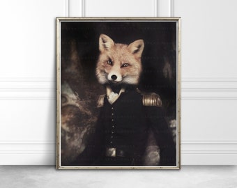 Dapper Animal Art - Etsy