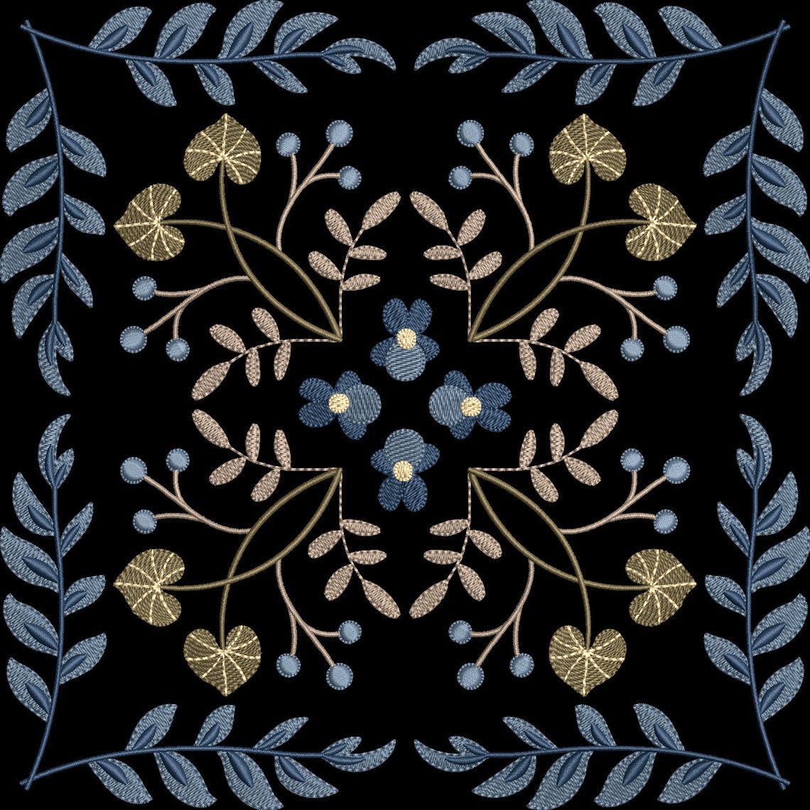 Machine Embroidery Design File. Magic Quilt 8. Mystic | Etsy