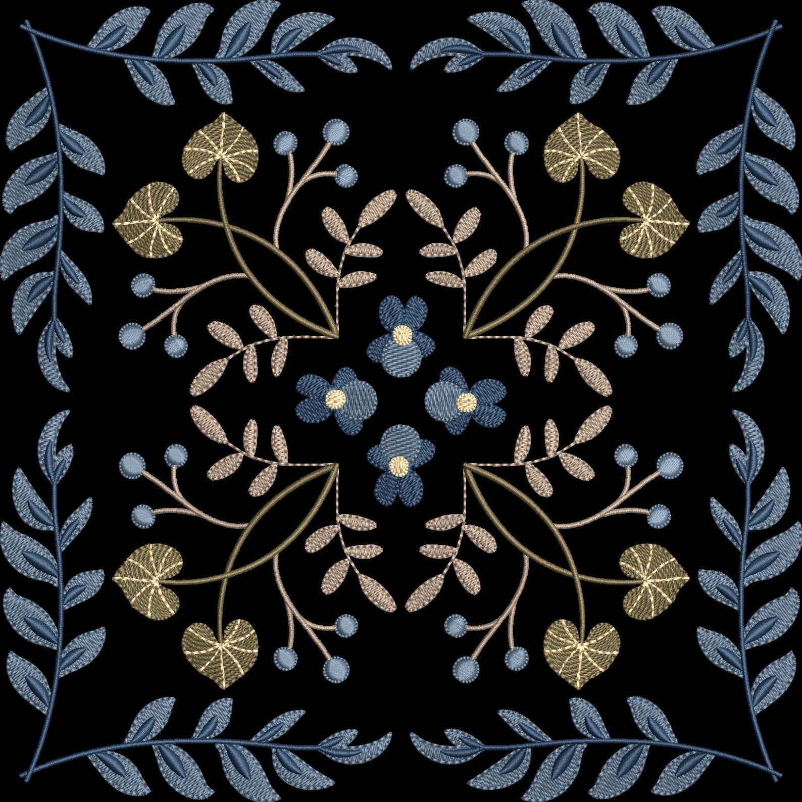 Machine Embroidery Design File. Magic Quilt 8. Mystic | Etsy