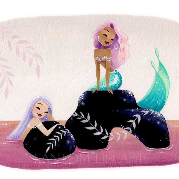 Mermaid Fine Art - Etsy