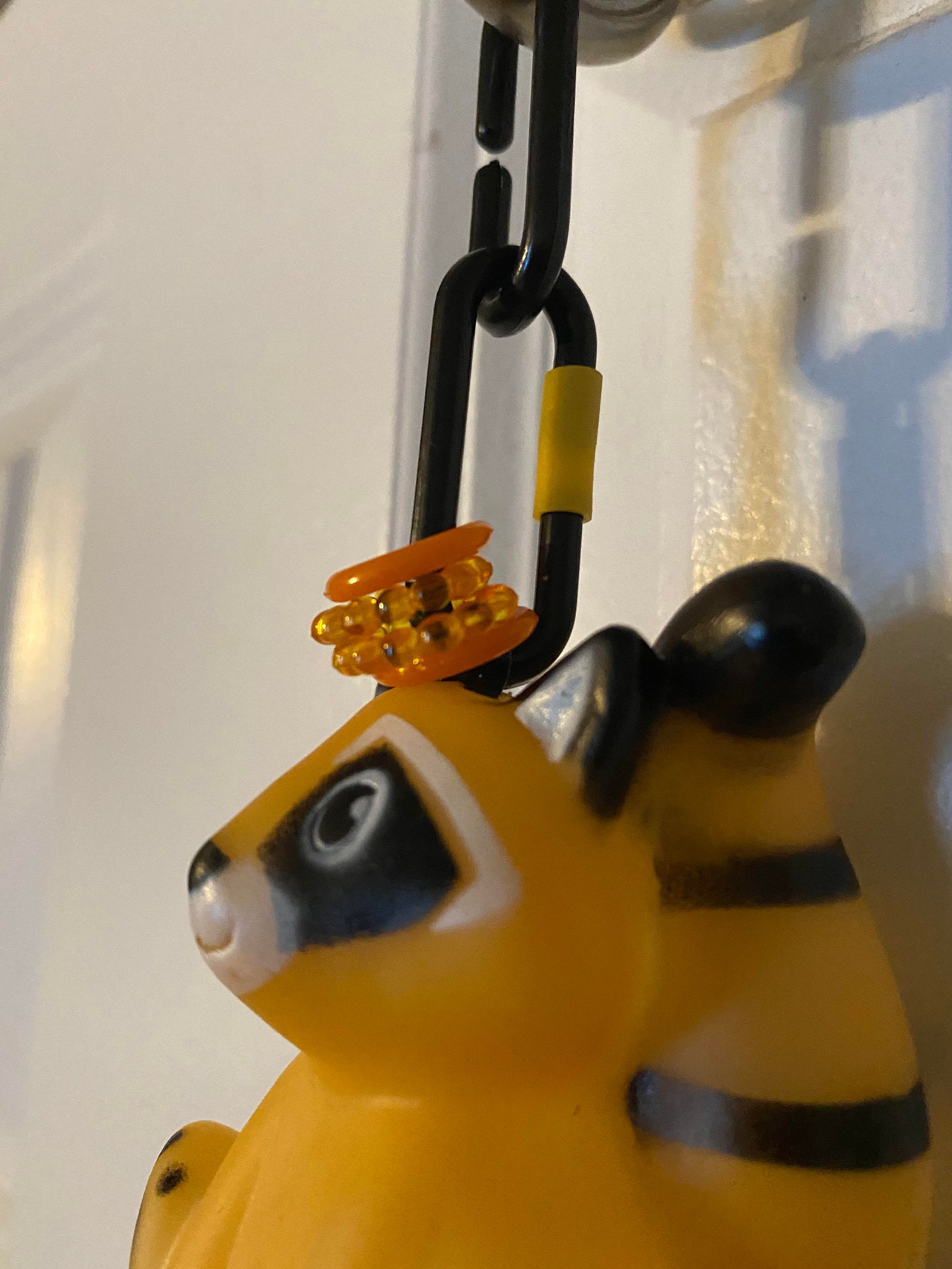 Raccoon Rubber Animal Toy | Etsy