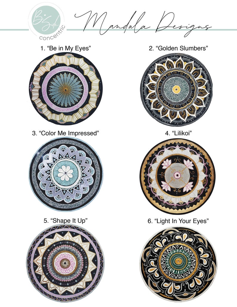 Custom Record Mandala Sets - Etsy