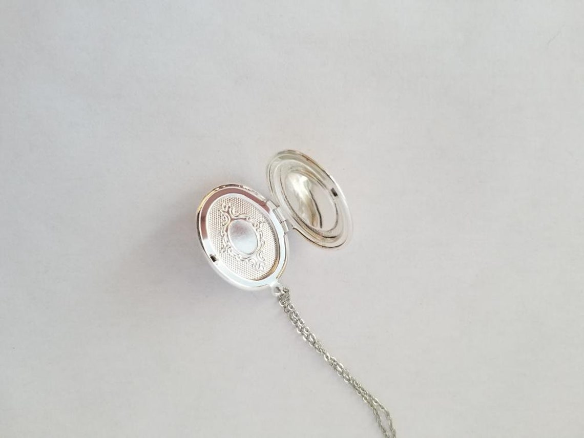 Vintage Style Victorian Gothic Black Cat Cameo Locket Necklace | Etsy