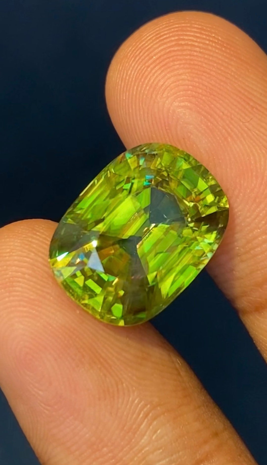 13.82 CT Flashing COLLECTORS GEM 100% Natural Flawless Glittery Unique ...