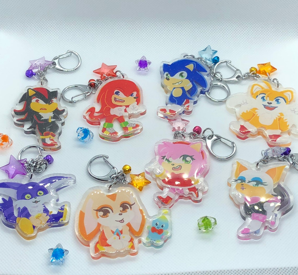 Sonic and Friends Charms - Etsy