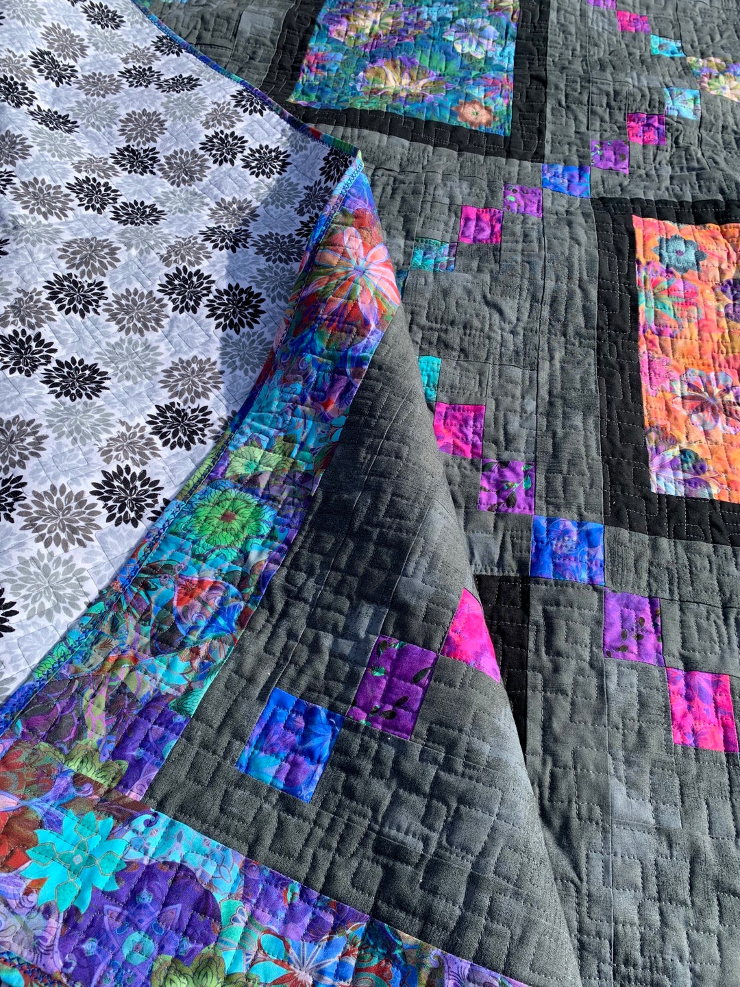 Irish Chain Panel Quilt - Etsy