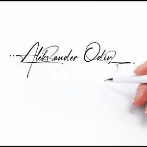 Custom Name Signature Logo Design Calligraphy, Handwritten Style ...