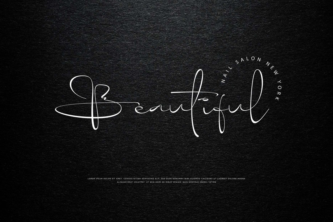 Custom Name Signature Logo. Personalised Handwritten Style - Etsy