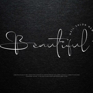 Custom Name Signature Logo. Personalised Handwritten Style Signature ...