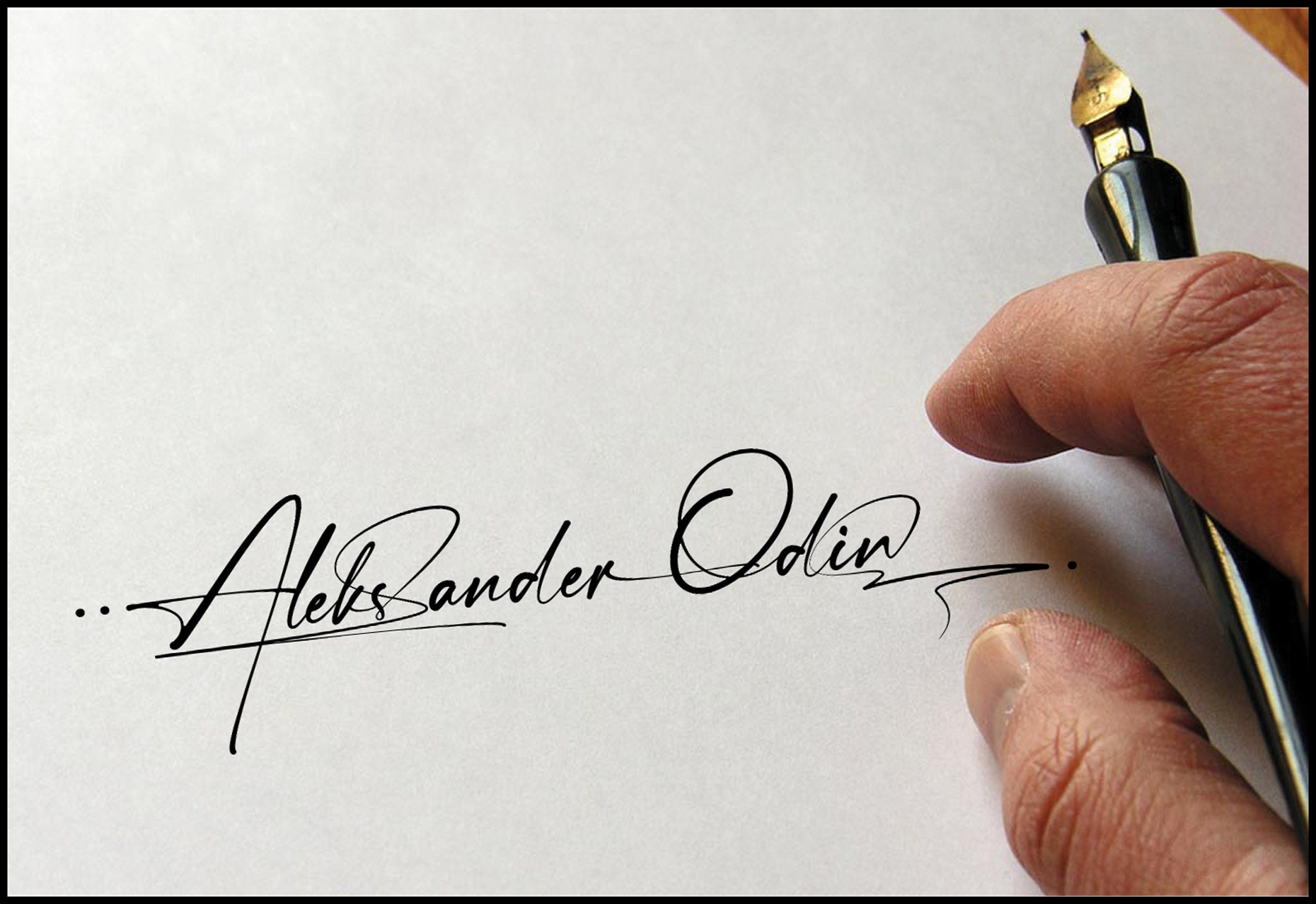 Diseño de firma de nombre personalizado. Logotipo de firma - Etsy México