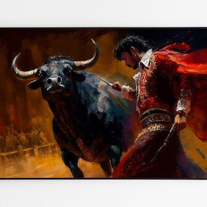 Bullfighter - Etsy