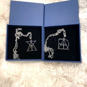 Name Monogram Necklace Chain Box. Personalised Logo Pendant ...