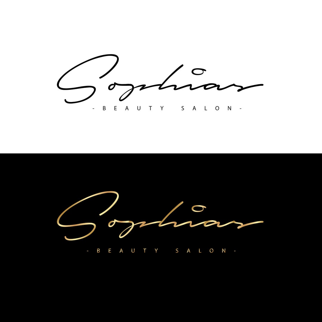 Edgy Photography Signature Logo. Custom Name Logo Signature Design ...