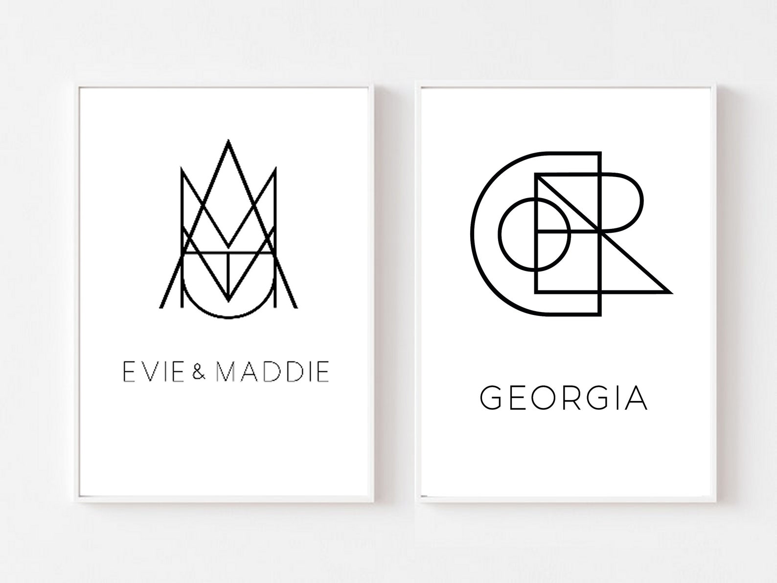 Custom Name Logo Design VIDEO Minimal Tattoo Word Letter - Etsy