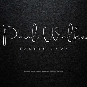 Custom Name Signature Logo. Personalised Handwritten Style Signature ...