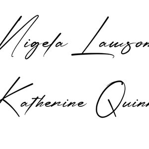 Custom Name Signature Design. Personalised Handwritten Style Signature ...